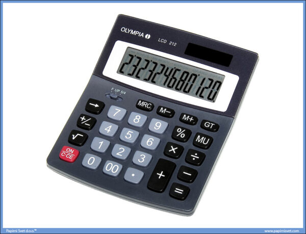 Kalkulator-Digitron OLYMPIA LCD 212