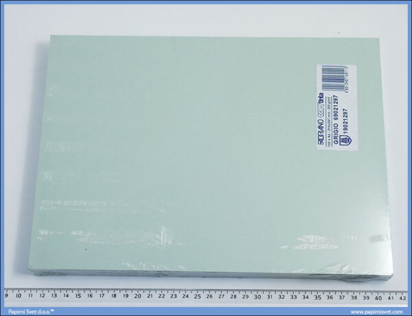 Karton u boji A4 1/100, 200gr SIVI/GRIGIO, Fabriano