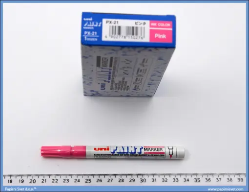 Marker uljani UNI PAINT ROZE tanji px-21, Uni