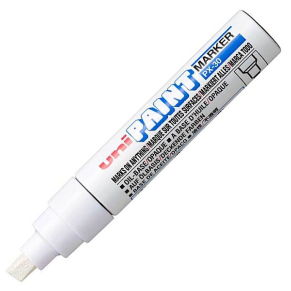 Marker uljani UNI PAINT debeli BELI PX-30, Uni