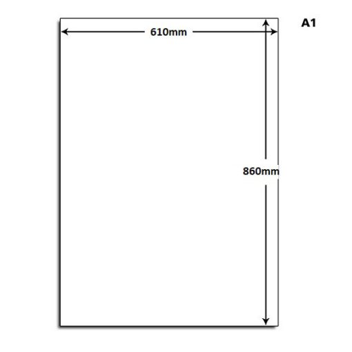 Papir A1+ Ofset -610x860mm- 80gr. u tabacima 1/250