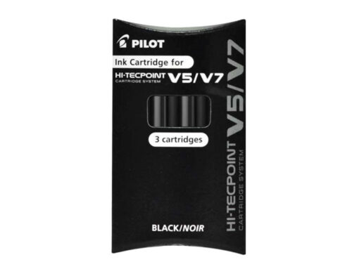 Patrone Set 3 uloška za V5/V7 Tecpoint Pilot – Crna boja