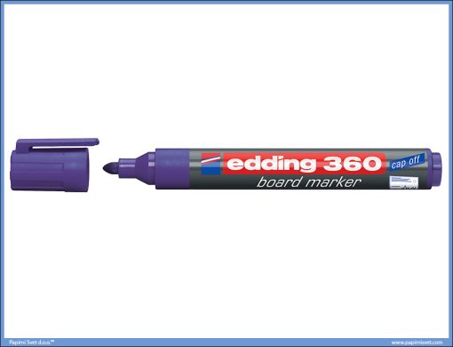 Whiteboard Marker za belu tablu LJUBIČASTI 360, Edding