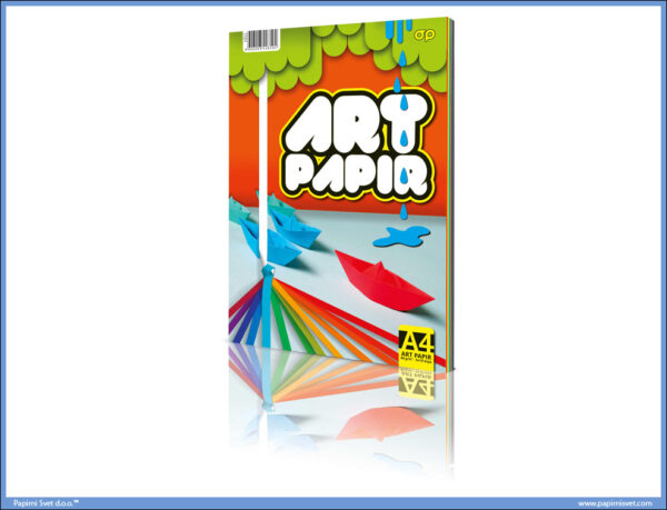 ART papir A4 80g/m2 5×10 boja, Optimum