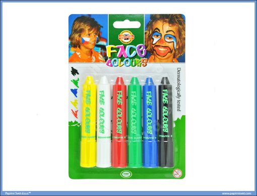 Boje za lice FACE COLOURS 1/6, Koh-I-Noor