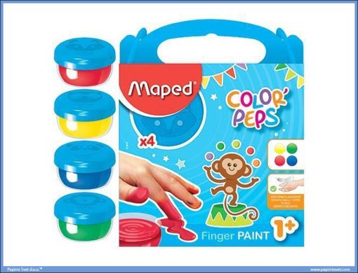 Boje za prste FINGER PAINT 1/4 Maped