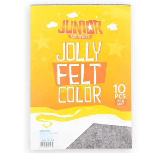 Filc 180gr A4 SIVI GRAY 1/10, Junior