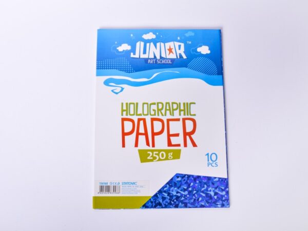 Hologramski papir PLAVI Jolly A4 250gr 1/10, Junior
