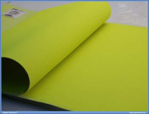 Karton rebrasti B2 50x70cm NEON YELLOW ŽUTI 165gr 1/10