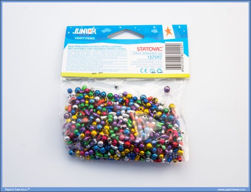 Kreativni pribor PERLICE MIX METALIC 25gr, Junior