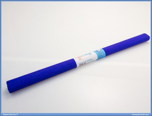 Krep papir 200x50cm BLUE PLAVI, Junior