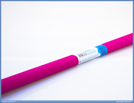 Krep papir 200x50cm PINK