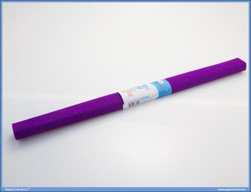 Krep papir 200x50cm VIOLET LJUBIČASTI, Junior