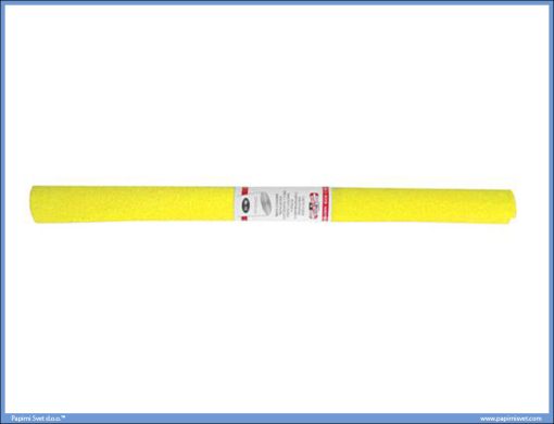 Krep papir 200x50cm YELLOW ŽUTI