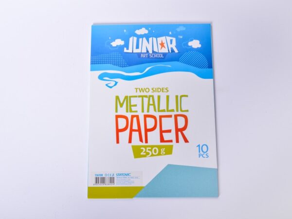 METALIK papir PLAVI Jolly A4 250gr 1/10, Junior
