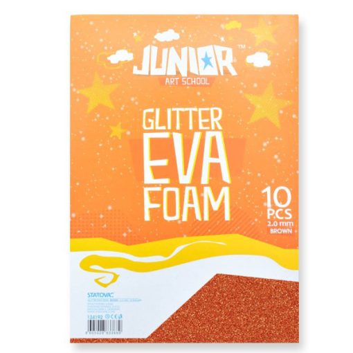 Pena karton A4 EVA GLITTER BRONZA 1/10, Junior