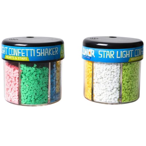 Star light SRCA-ZVEZDICE šljokice u šejkeru, 6 boja, 50gr, Junior