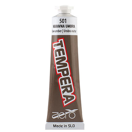 Tempera 42ml BRAON NARAVNA UMBRA – RAW UMBER, Aero