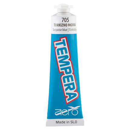 Tempera 42ml TIRKIZNO PLAVA – TURQUOISE BLUE 705, Aero