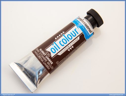 Uljana boja 50ml BURNT UMBER, Professional