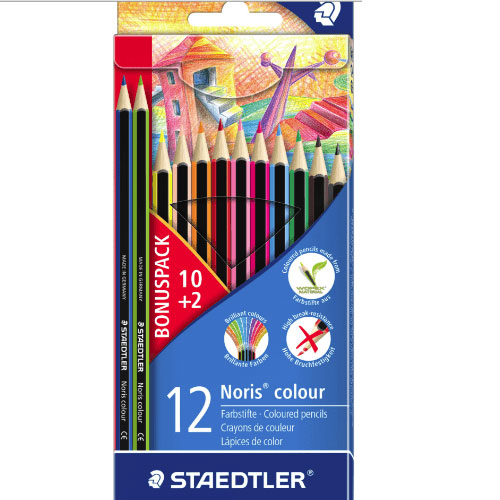 Drvene bojice NORIS Upcycled wood 1/12 Staedtler