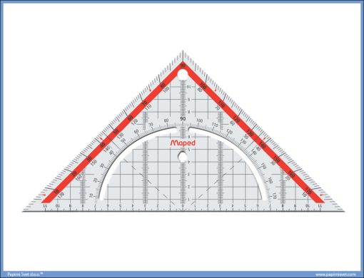 Geometrijski trougao TECHNIC GEO 26cm, Maped