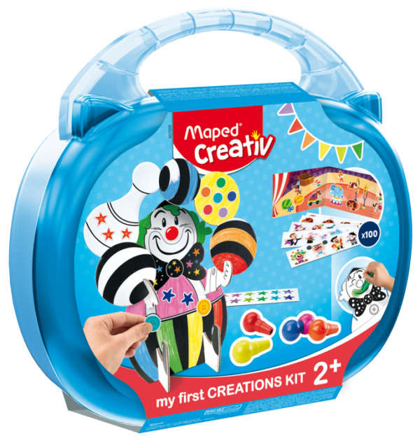Creativ Color Play -My first creations kit- cirkus set 2+, Maped