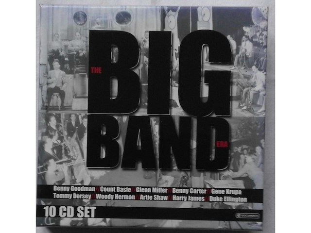 VARIOUS  -  10CD BOX  THE  BIG  BAND  ERA