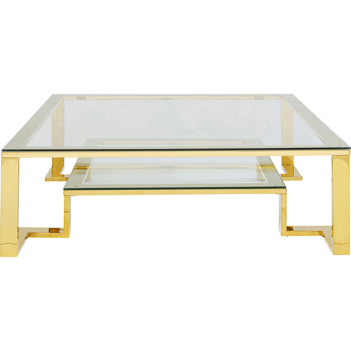 Coffee Table Gold Rush 120x120cm