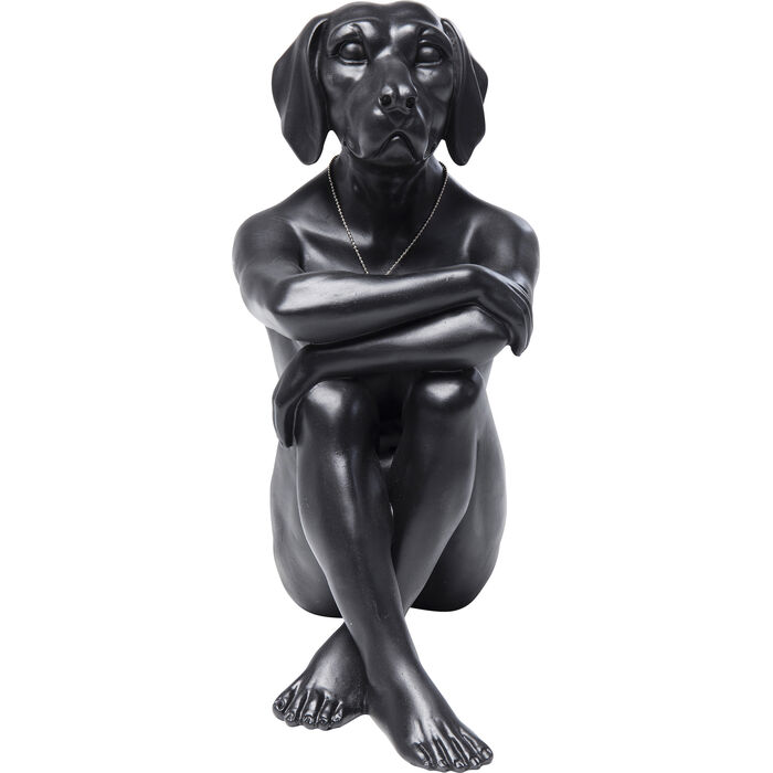 Deco Figurine Gangster Dog Black