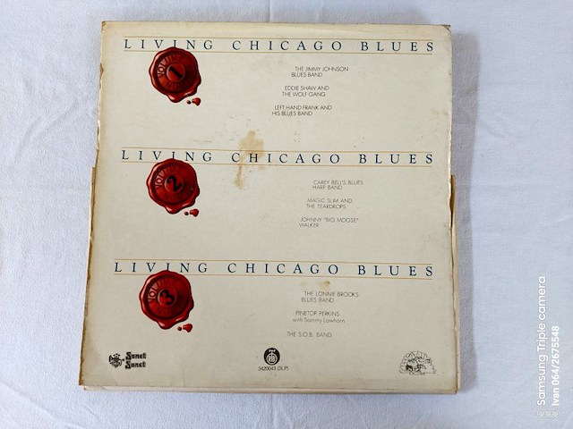 Various ‎– Living Chicago Blues