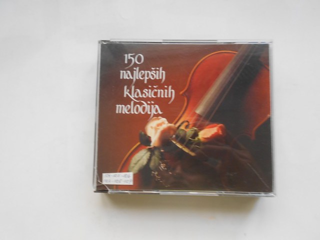 CD box - 6cd - 150 najlepših klasičnih  melodija