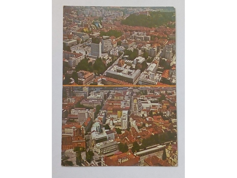 Ljubljana Slovenija -Avionski Snimak -1977.g za Pančevo