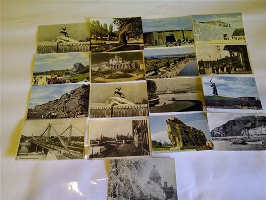 Ruske razglednice stare 17 komada