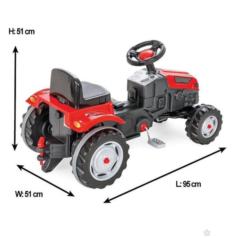 Traktor na pedale Speed 07314