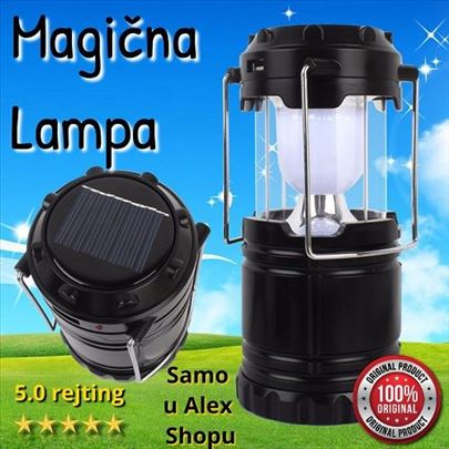 Punjiva lampa 6u1-idealna za bašte i kampovanja