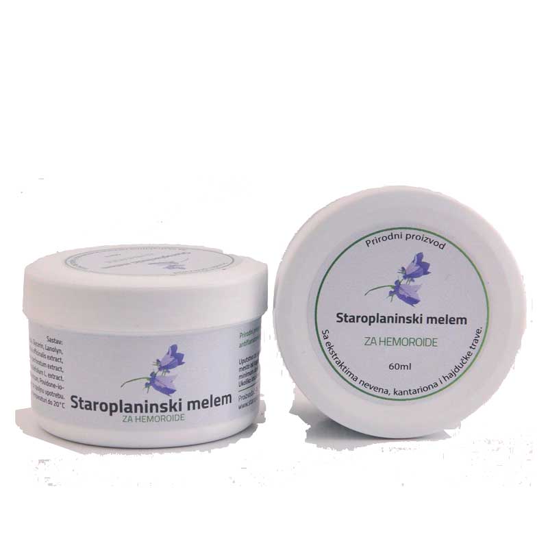 STAROPLANINSKI MELEM ZA HEMOROIDE, 60ml