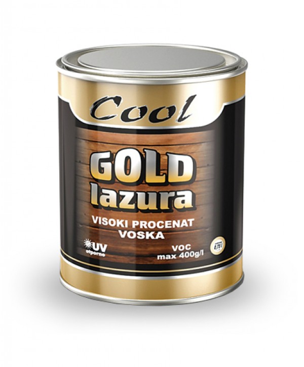 COOL-GOLD LAZUR 2.5L- 01 BEZBOJNI
