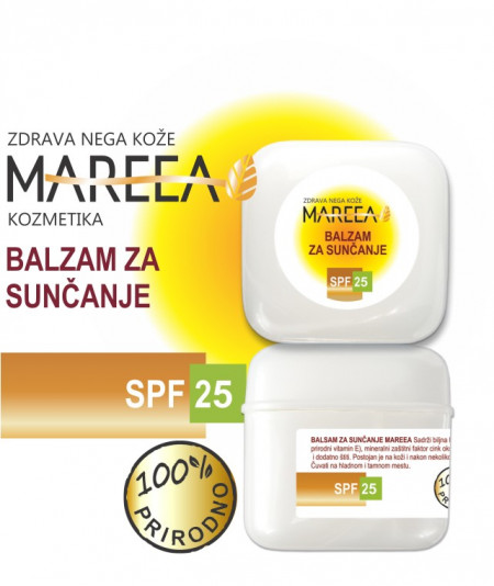 BALZAM ZA SUNČANJE SPF 25 50ml