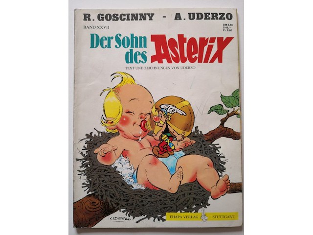 Asterix 27 Der Sohn Des Asterix (NEMAČKI JEZIK)