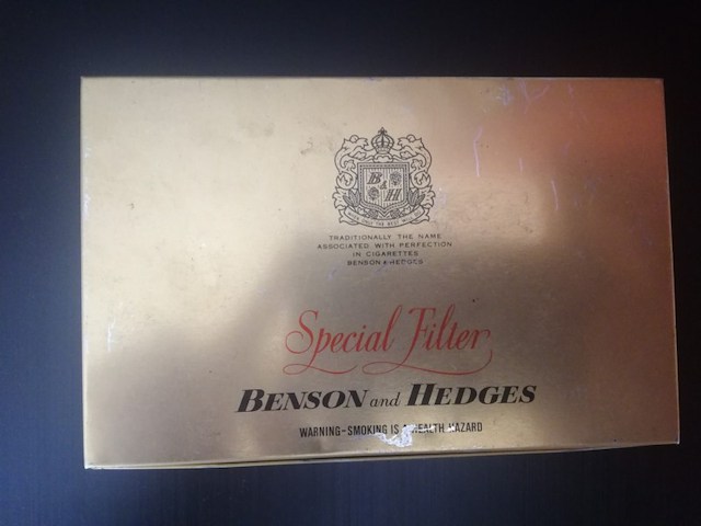 kutija za cigarete BENSON &; HEDGES