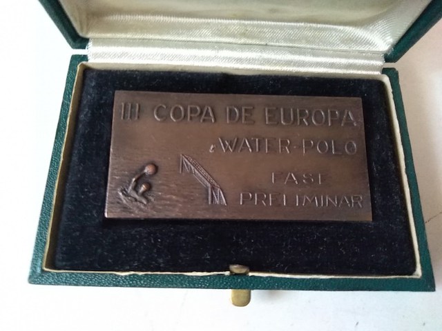 KUP Evrope 1965. Barselona, vaterpolo