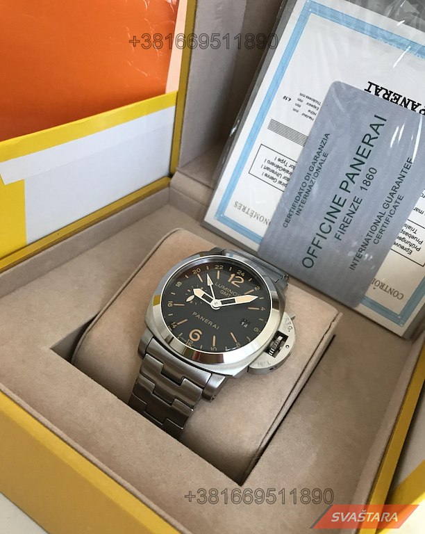 Panerai Luminor GMT Steel