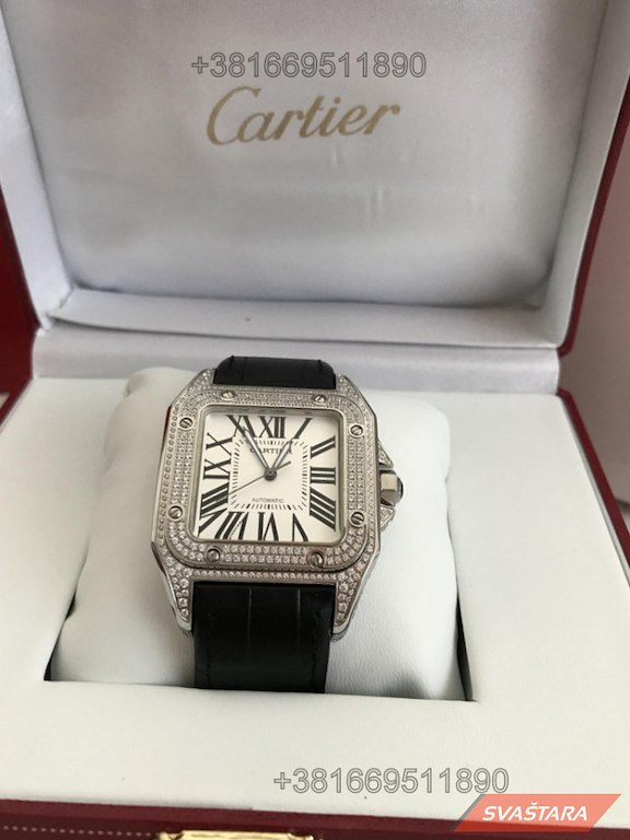 Cartier Santos 100 XL Diamond