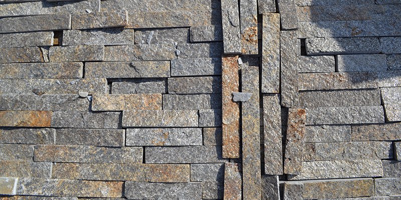 Bugarska tamna prirodni dekorativni kamen za oblaganje zidova
