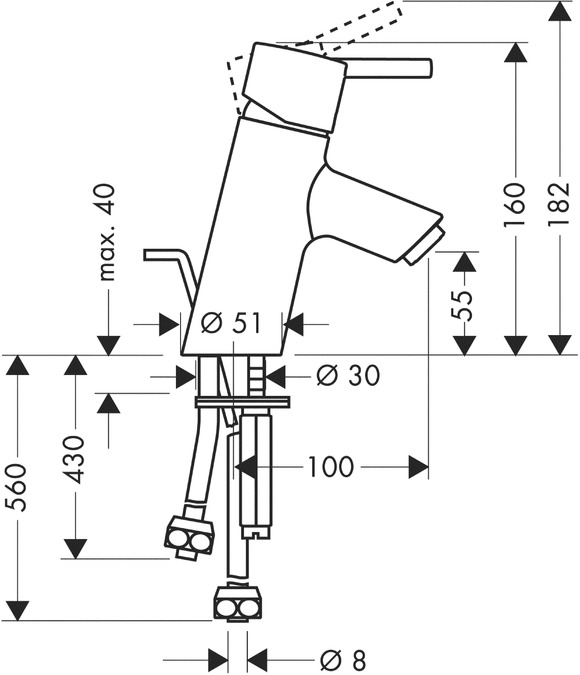 HG TALIS S BAT.ZA LVB 32032000
