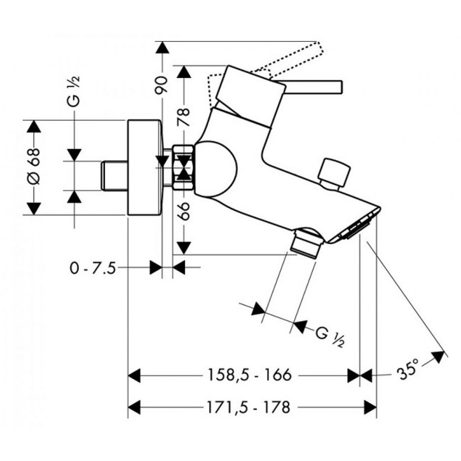 HG TALIS S2 BAT.ZA KADU 32440000