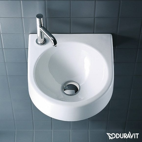 Architec lavabo prečnika 360 mm, bez preliva, beli, Duravit