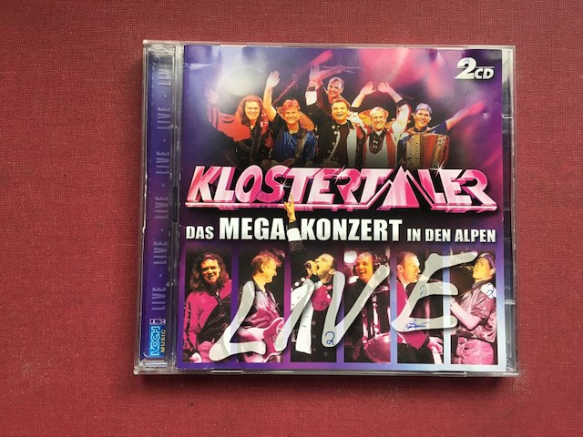 Klostertaler- MEGA KONZERT in der Alpen LIVE 2CD 2001