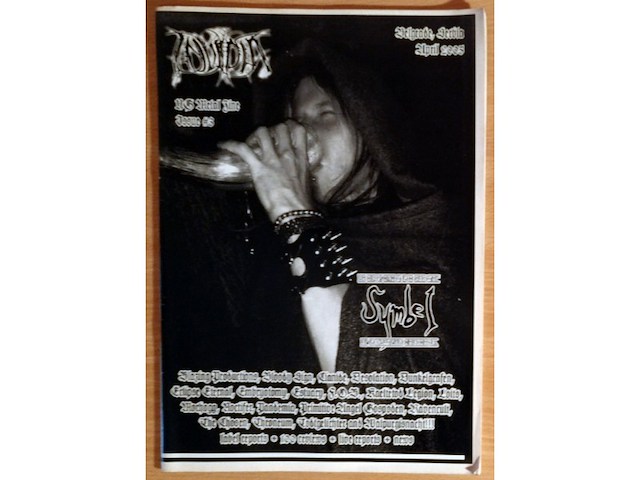 fanzin INVIDIA br. 3 (2005) srpski metal zine